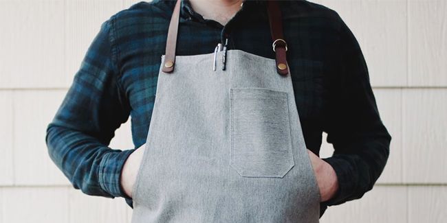 Butcher Style Apron: Maximum Wash and Wear Durability in One ...